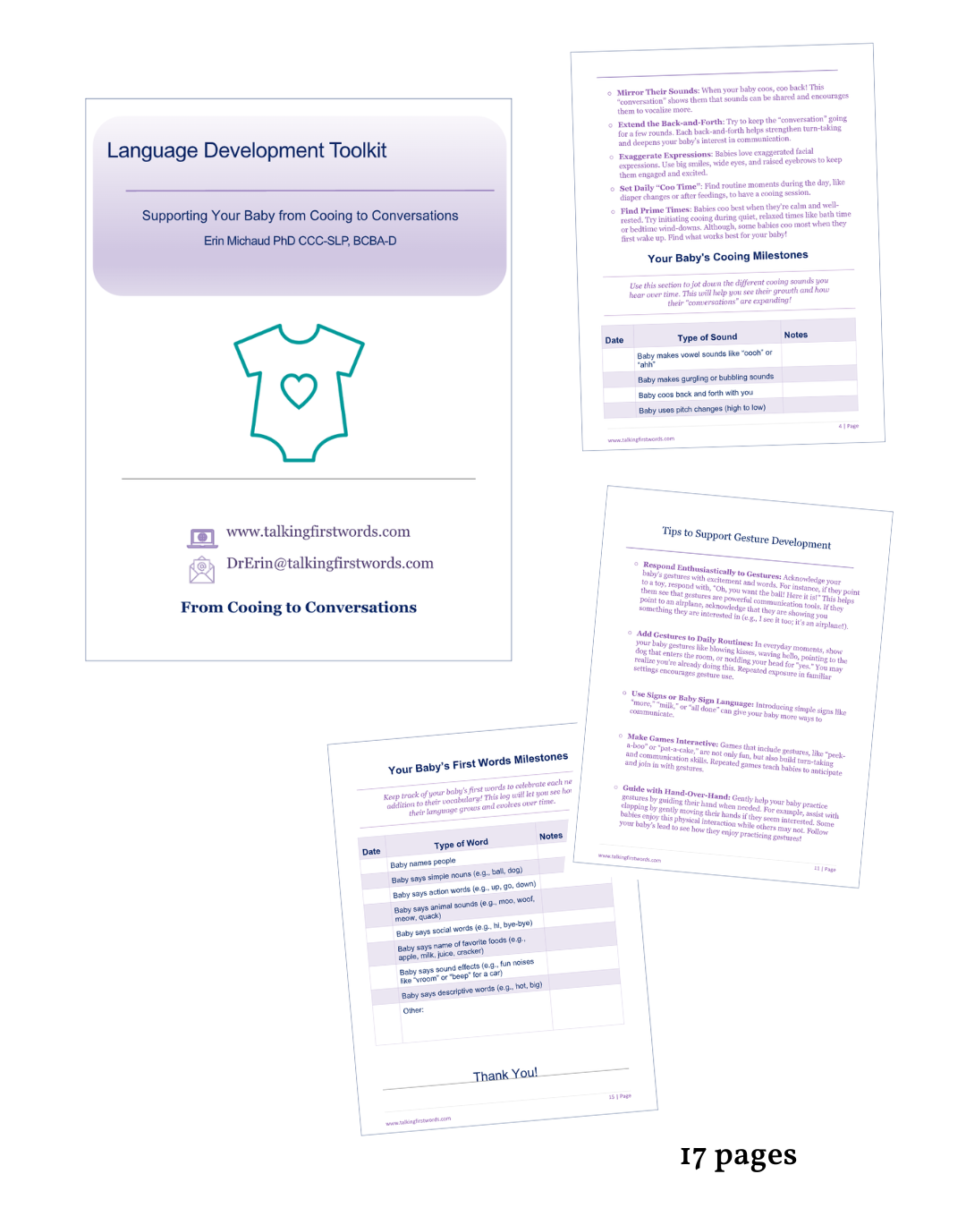 Language Development Toolkit | Talking First Words